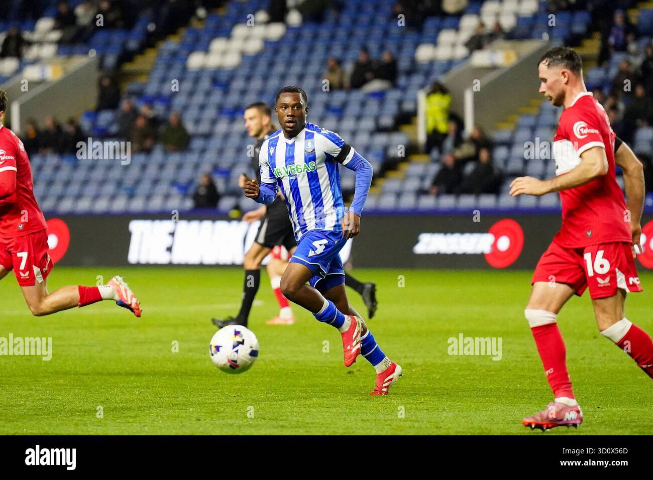 Sheffield Wednesday midfielder Sean Fusire (4) during the Sheffield ...