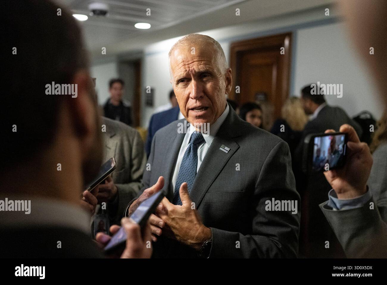United States Senator Thom Tillis (Republican of North Carolina) speaks ...