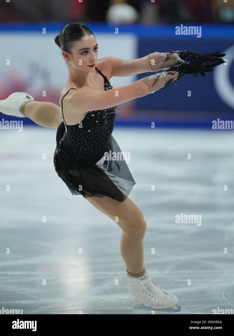 Anna PEZZETTA of Italy performs during the Women's Free Skating (FS) at ...