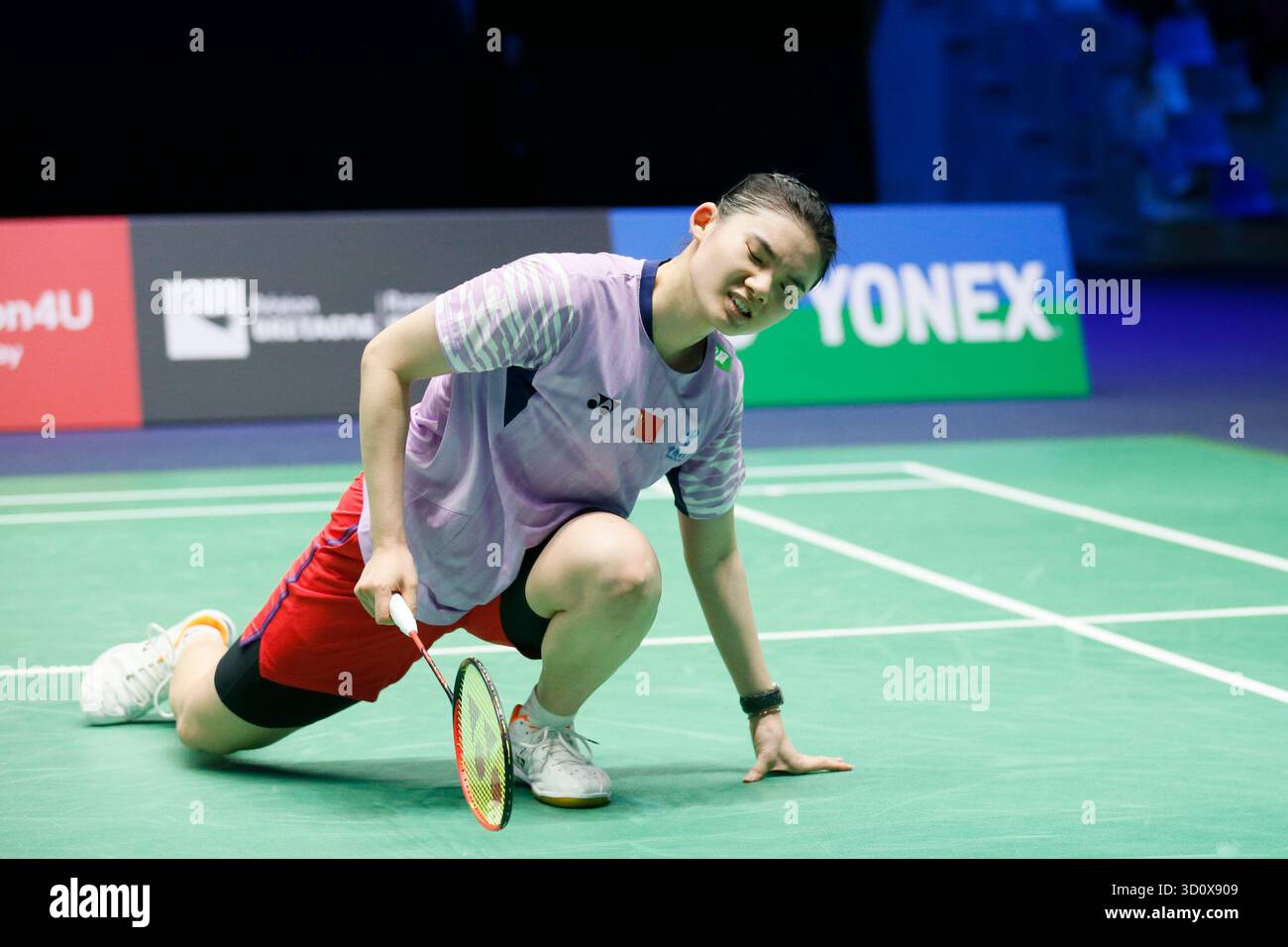 Yue HAN during the Yonex French Open 2025, Internationaux de France de ...