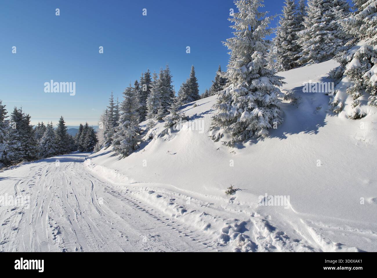 Stuhleck ski resort slope hi-res stock photography and images - Alamy