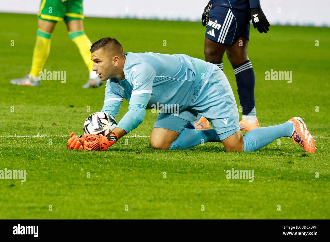 Nantes' Anthony Lopes during the 2025-26 French soccer League One game ...