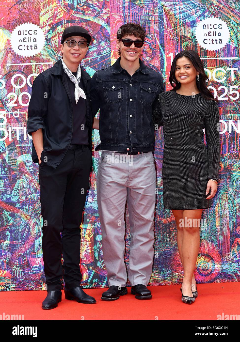 Roma Cinema Fest 2025, day 11 - photocall “The Bad Boy and Me” - Casa Alice In the photo: Noah ...