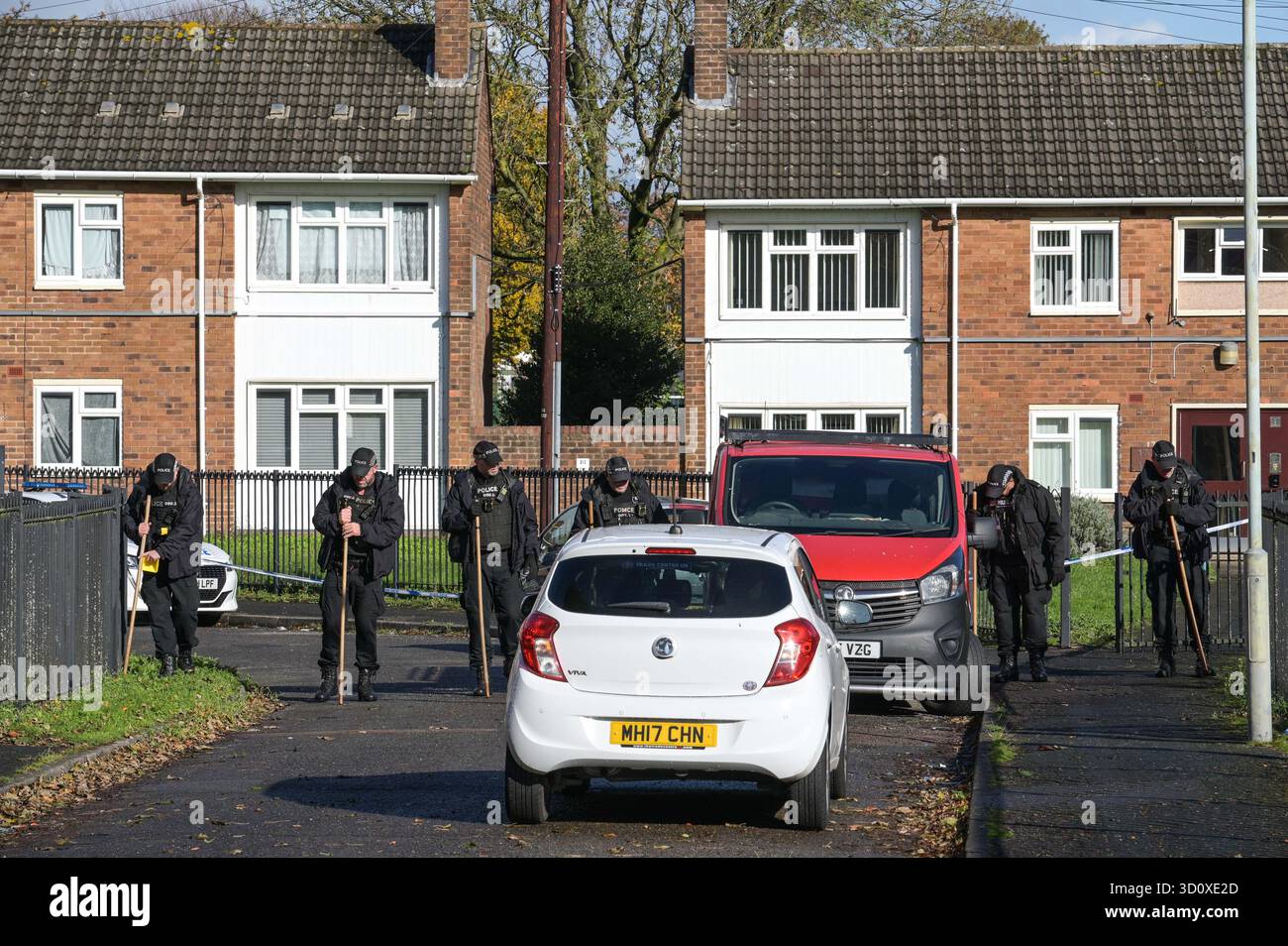 Lilleshall Crescent, Wolverhampton 25 October 2025 - West Midlands Police have launched a murder ...