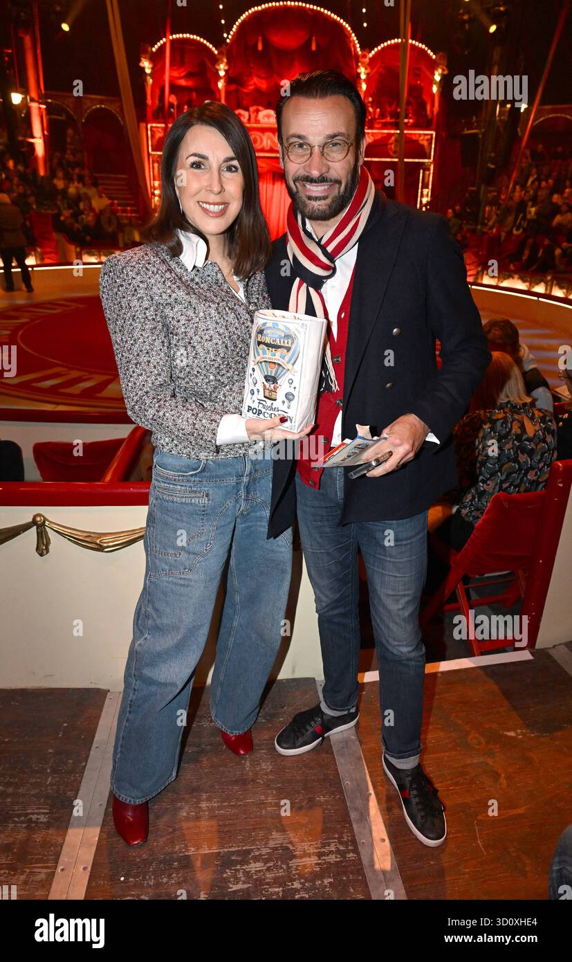 Alexander-Klaus Stecher mit Frau Judith Williams / Premiere Circus ...