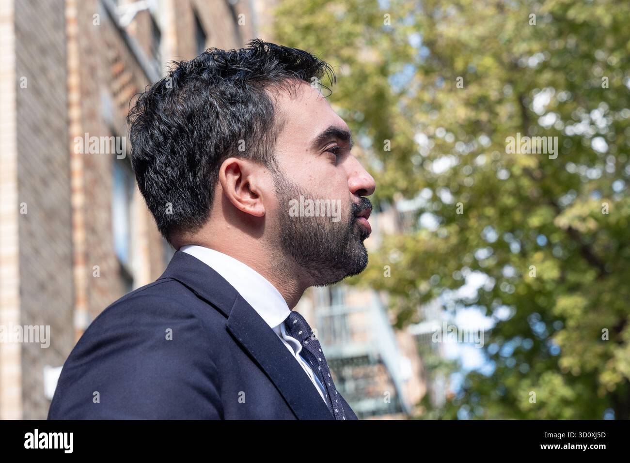 Zohran mamdani addressing islamophobia hi-res stock photography and ...