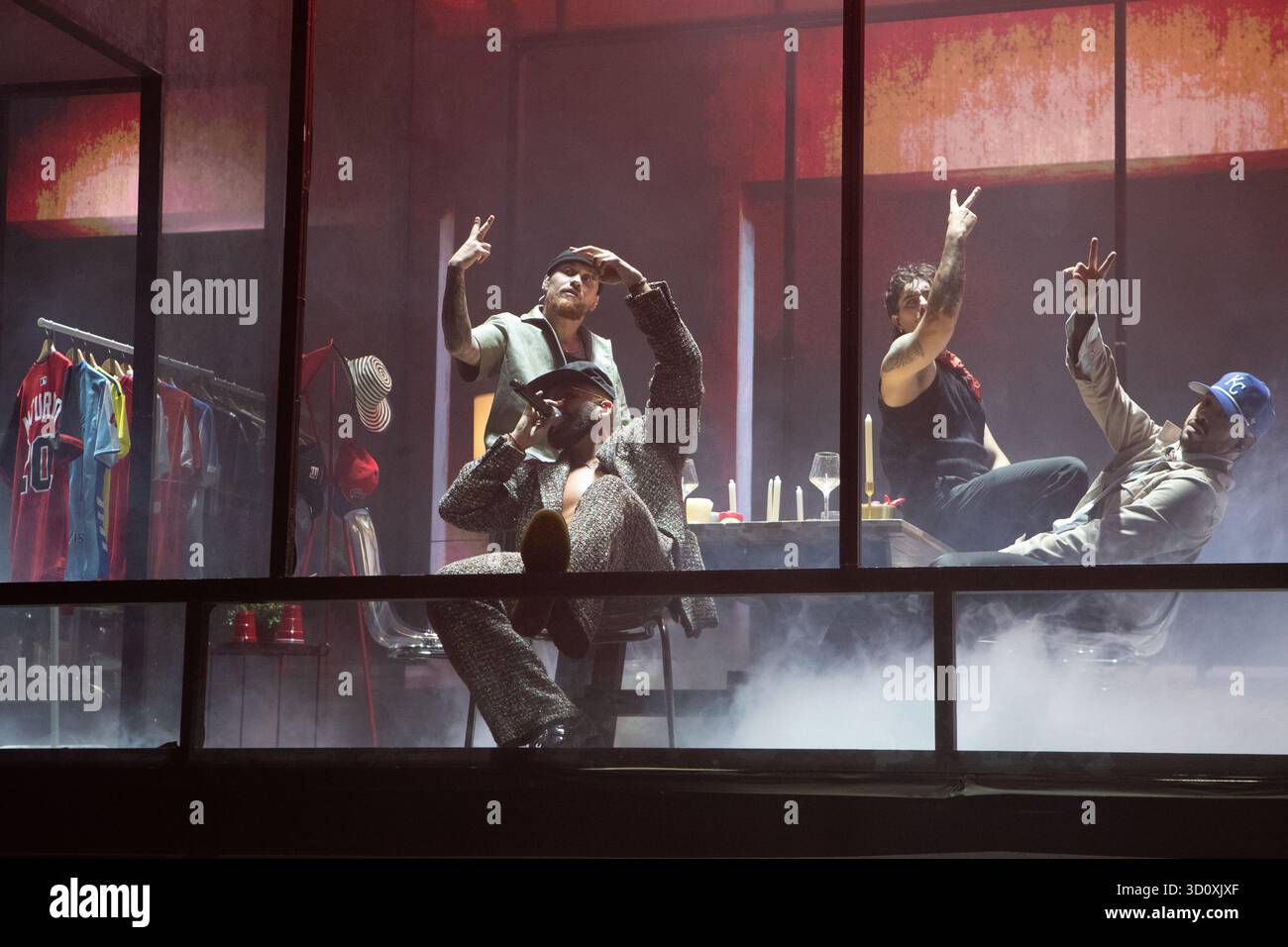 Colombian superstar Manuel Turizo performs on stage, kicking off the ...