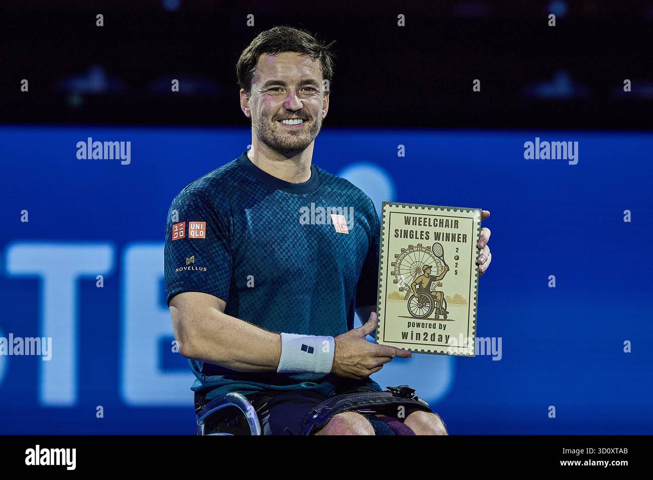 October 25, 2025, Vienna, Vienna, Austria: Gordon Reid of Great Britain ...