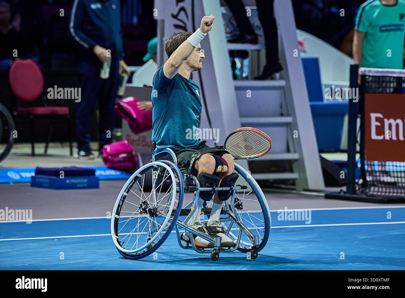 October 25, 2025, Vienna, Vienna, Austria: Gordon Reid of Great Britain ...