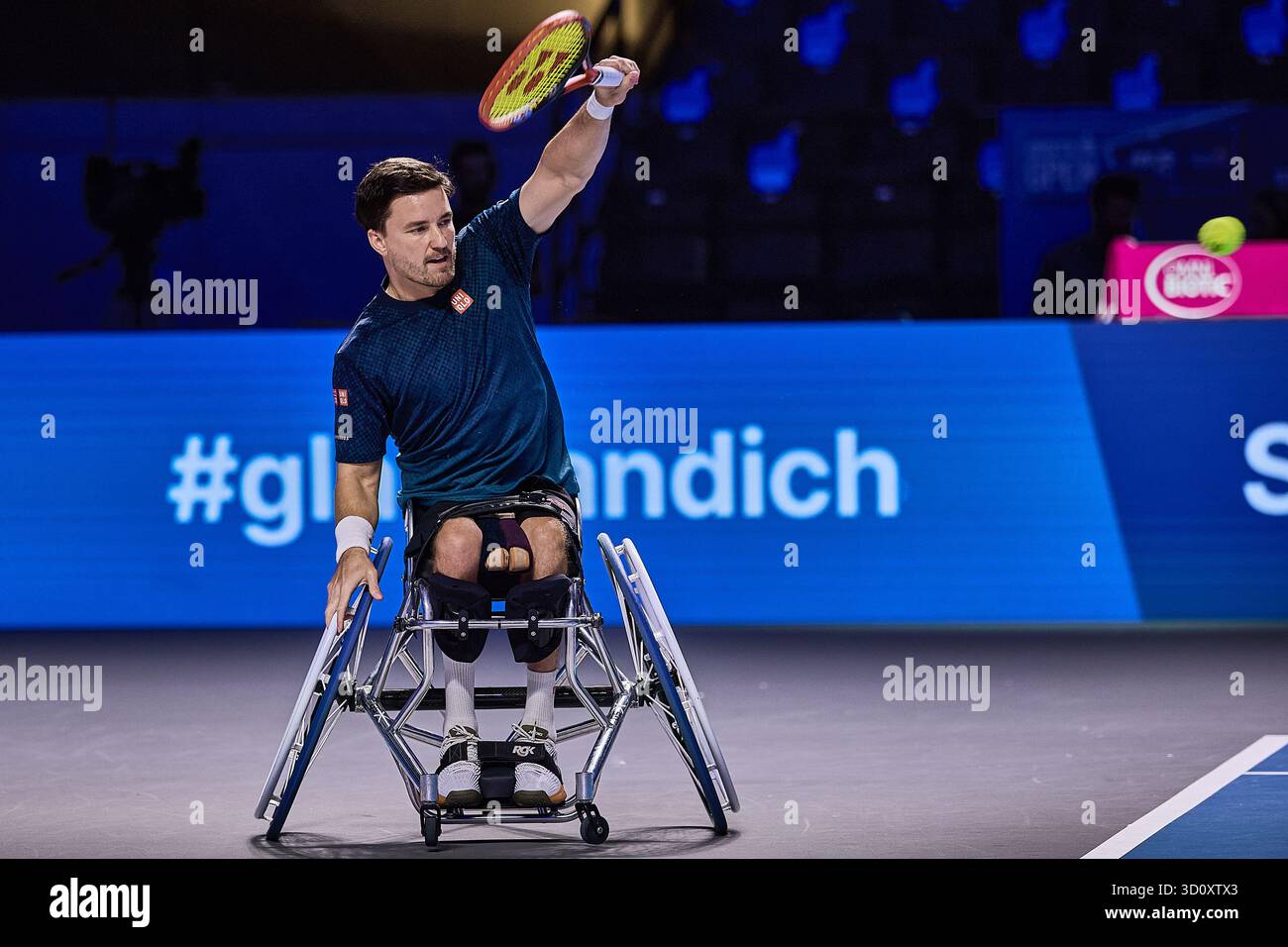 October 25, 2025, Vienna, Vienna, Austria: Gordon Reid of Great Britain ...