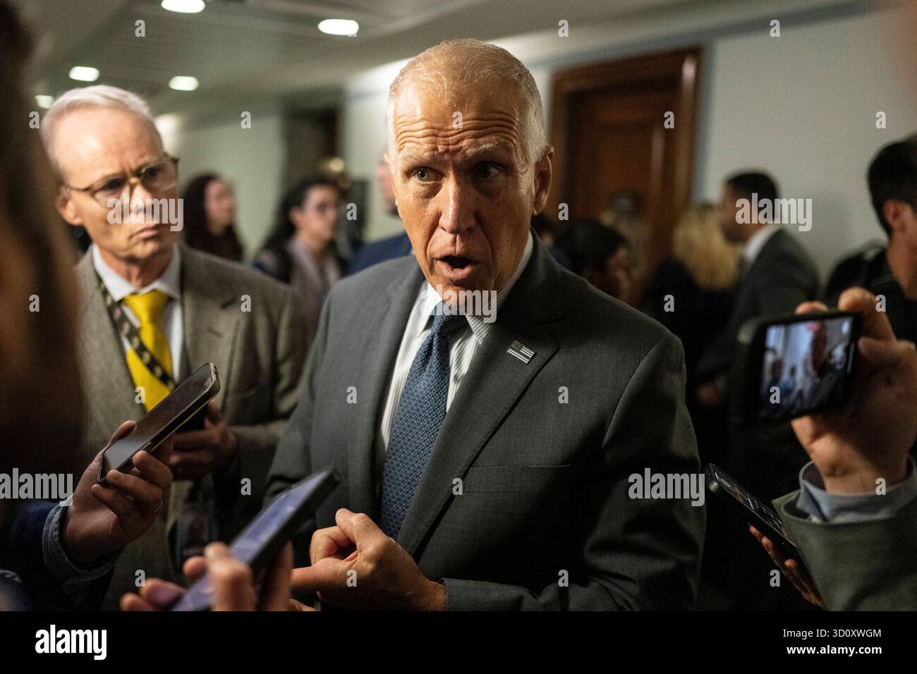 United States Senator Thom Tillis (Republican of North Carolina) speaks ...