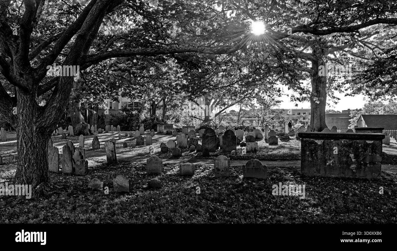 The Burying Point, Charter Street Cemetery. Burial ground of judges ...