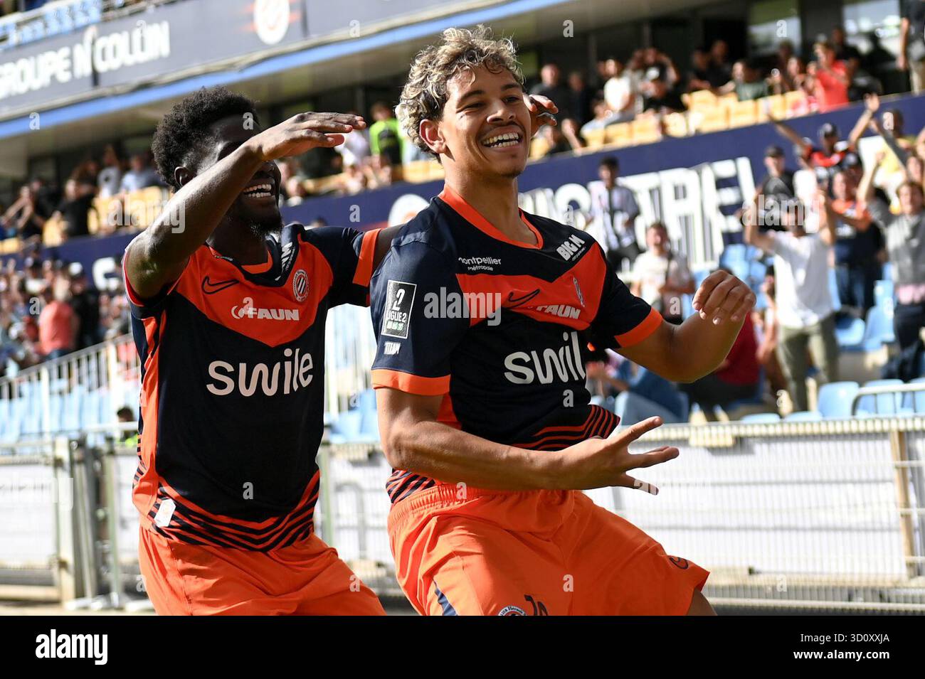 10 Khalil FAYAD (mhsc) during the Ligue 2 BKT match between Montpellier ...