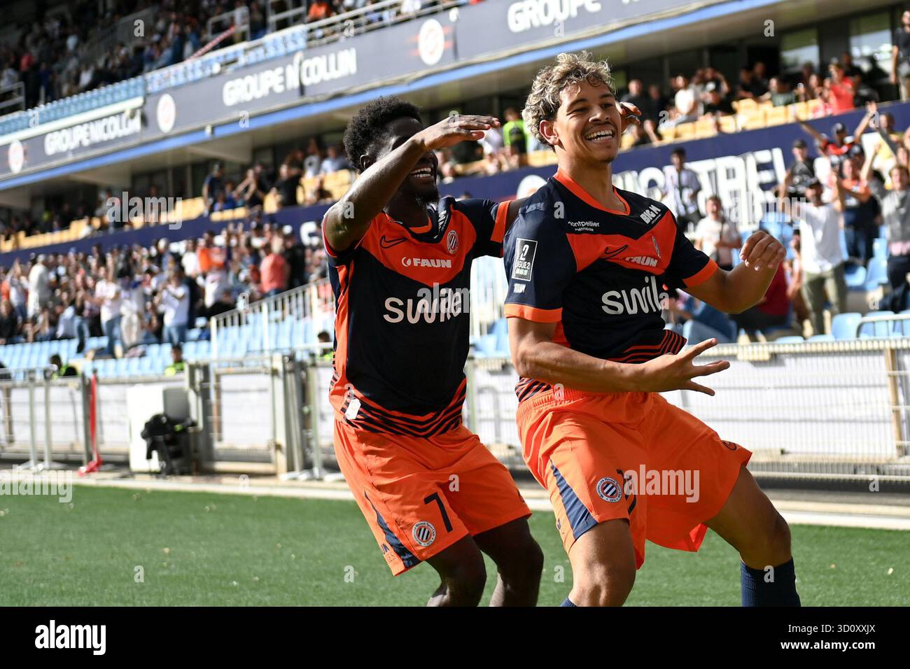 10 Khalil FAYAD (mhsc) during the Ligue 2 BKT match between Montpellier ...