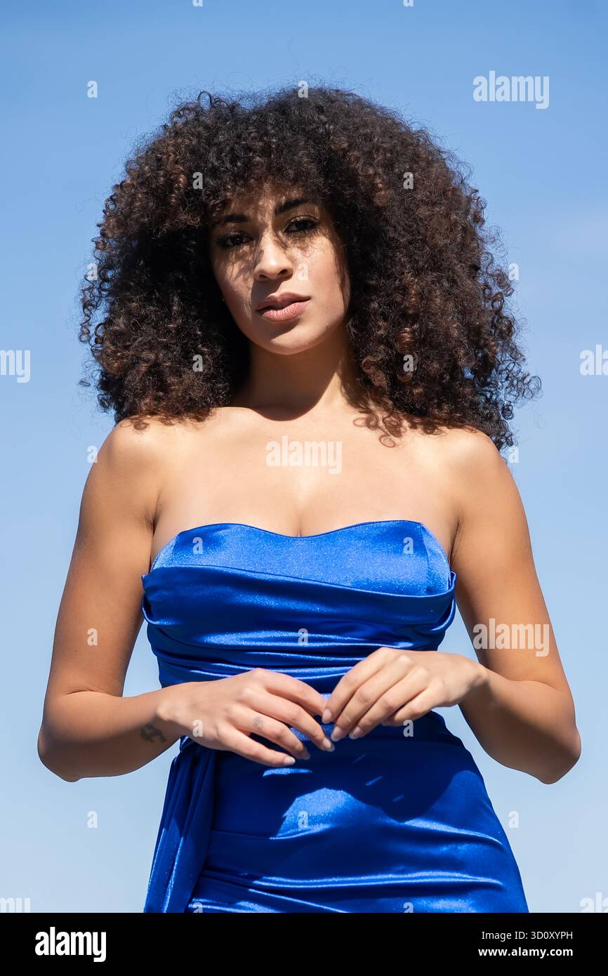 Krystyn Sepe Soares, a young model and actress, poses for a fashion ...