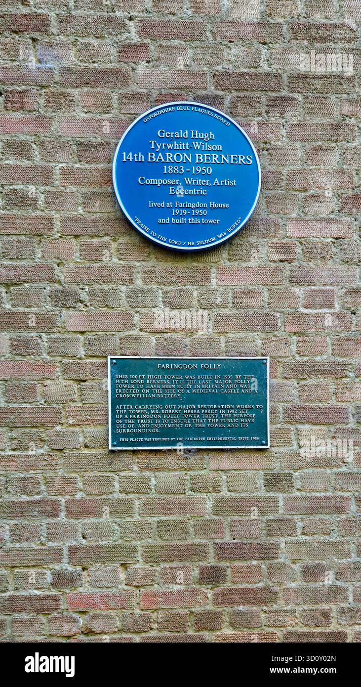 Blue plaque on hill hi-res stock photography and images - Alamy