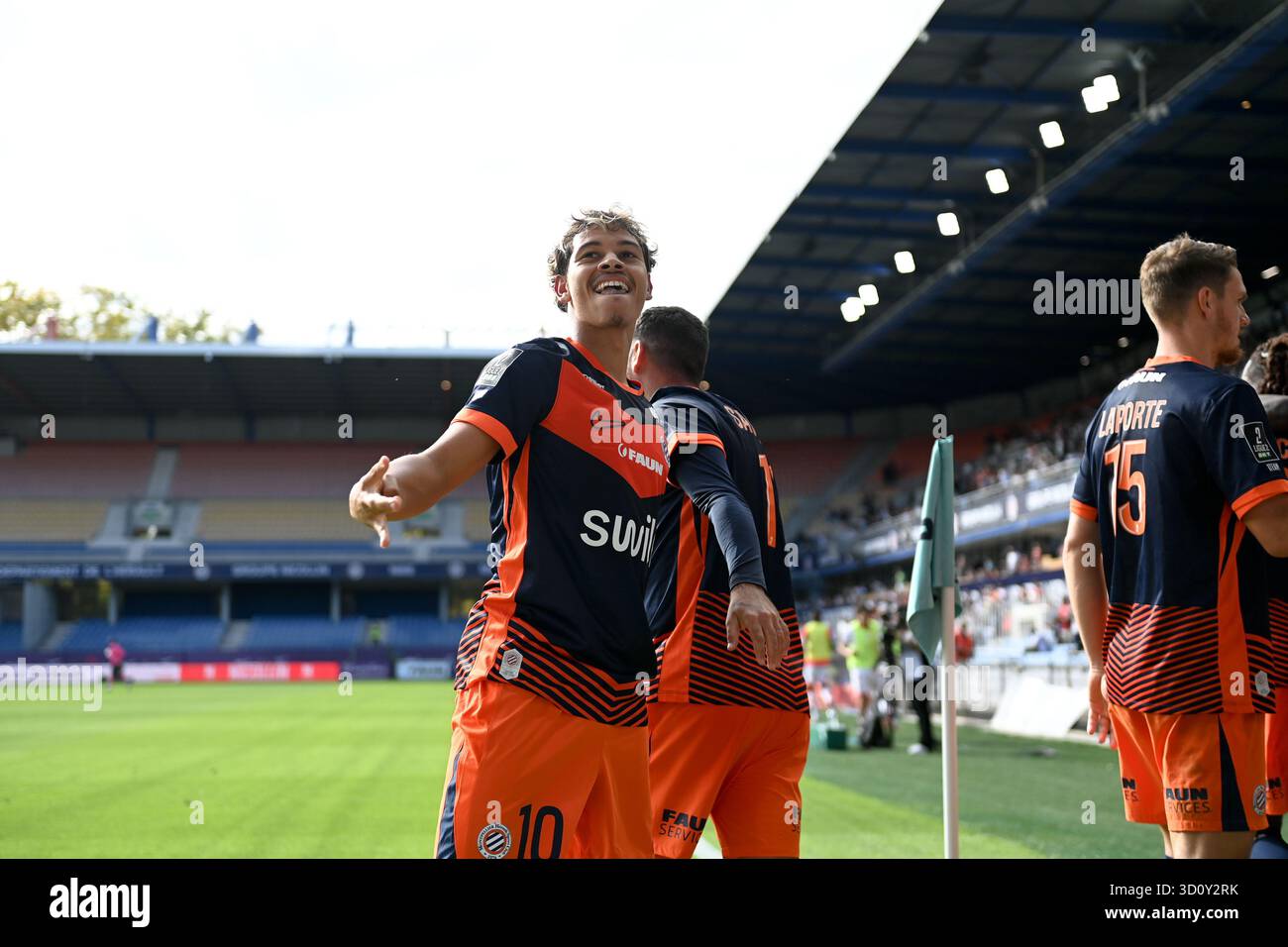 10 Khalil FAYAD (mhsc) during the Ligue 2 BKT match between Montpellier ...