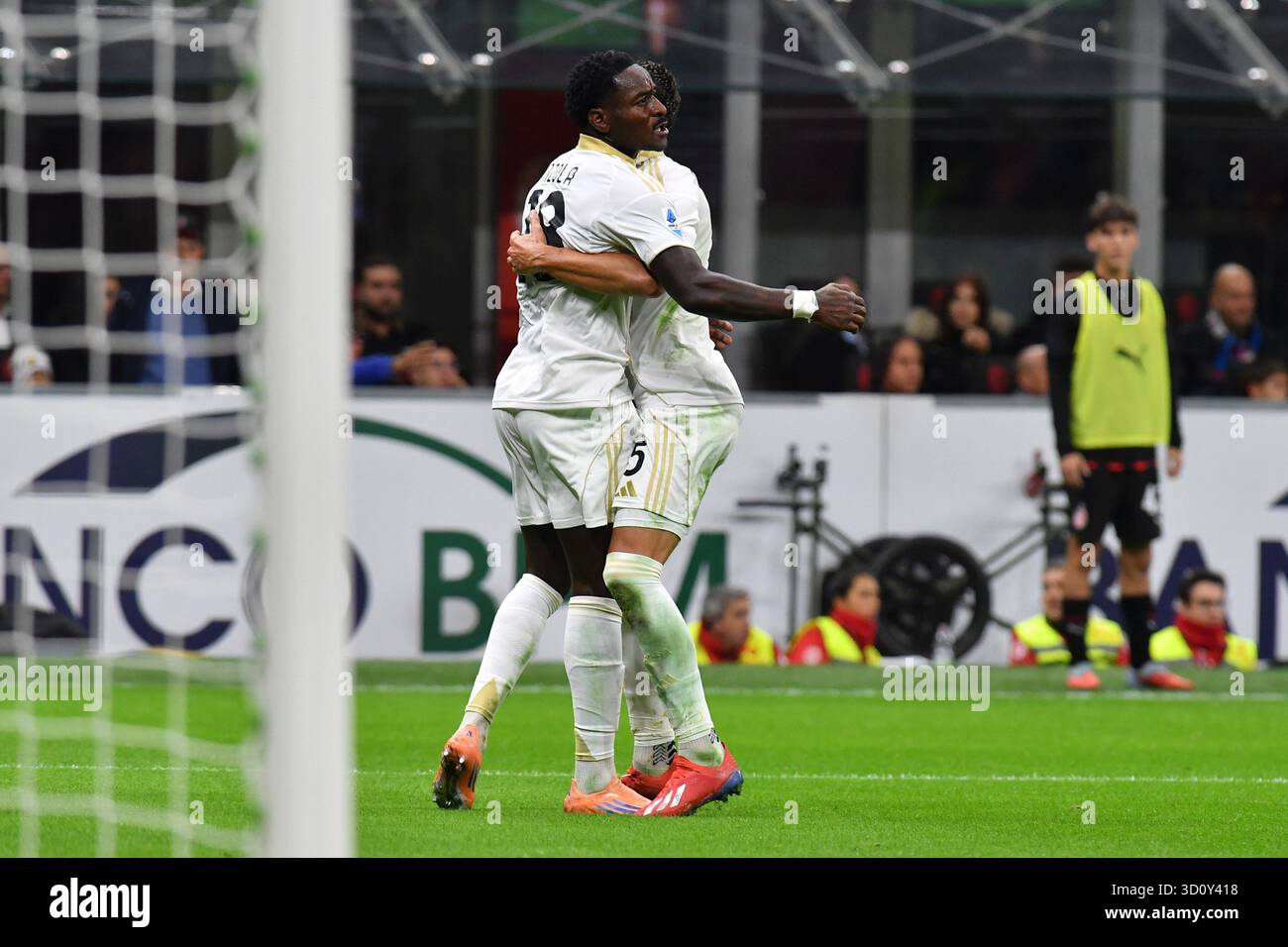 M'Bala Nzola (Pisa) celebrates after scoring goal of 1-2 during AC ...