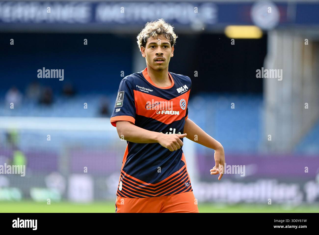10 Khalil FAYAD (mhsc) during the Ligue 2 BKT match between Montpellier ...