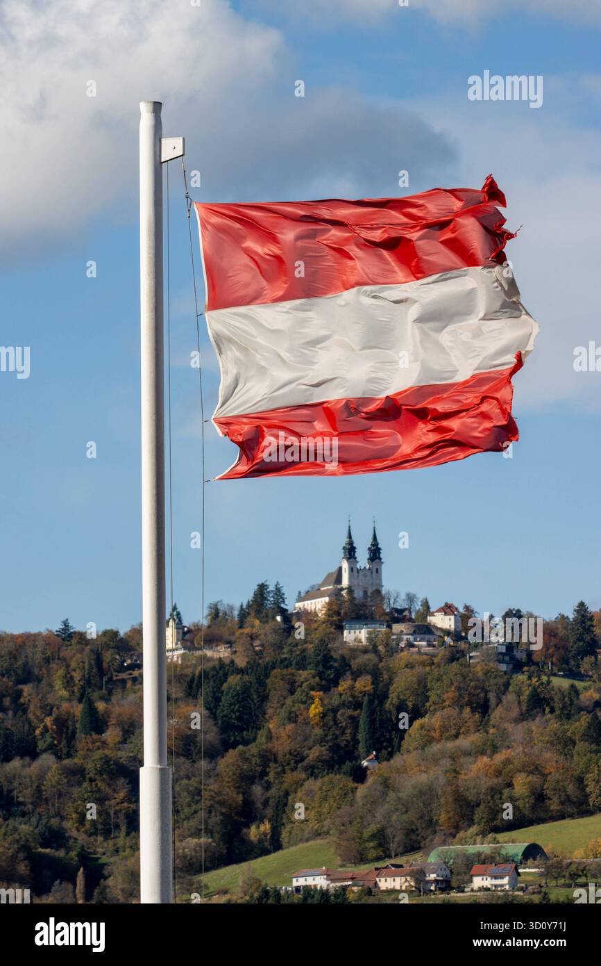 Fahnen, Flaggen 25.10.2025, Linz, AUT, Fahnen, Flaggen, im Bild ...