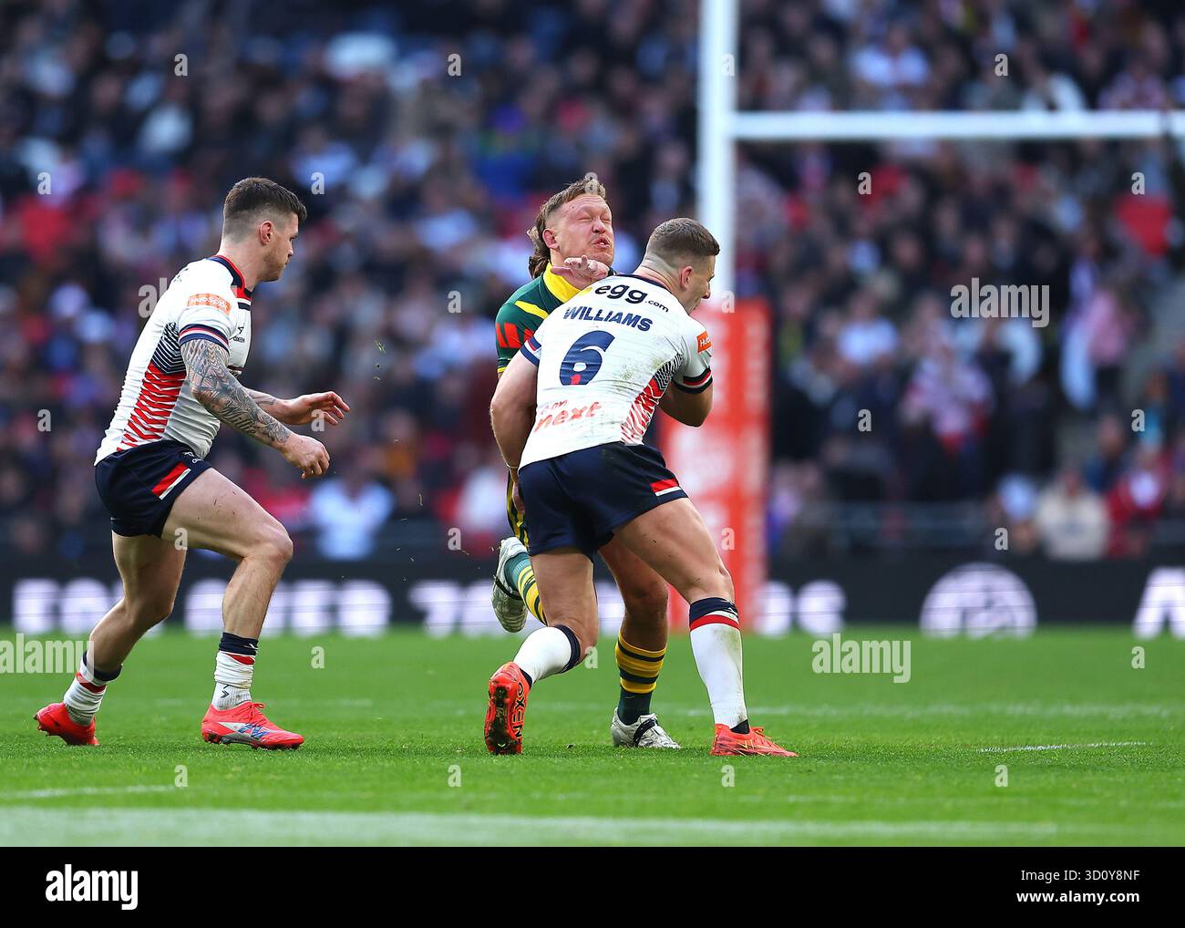 Wembley Stadium, London, UK. 25th Oct, 2025. Rugby League Ashes ...