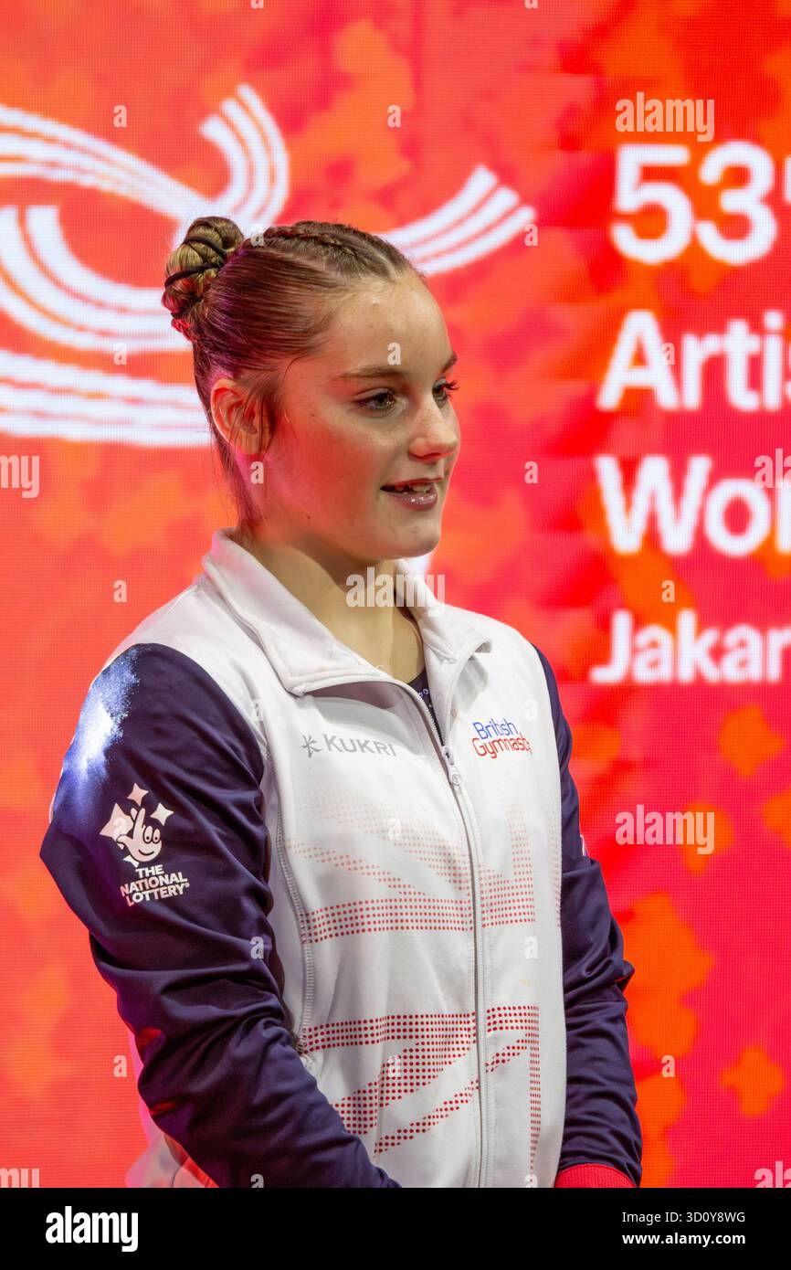 Jakarta, Indonesia, 25 October 2025 Abigail MARTIN (GBR) Bronze Mdalist ...