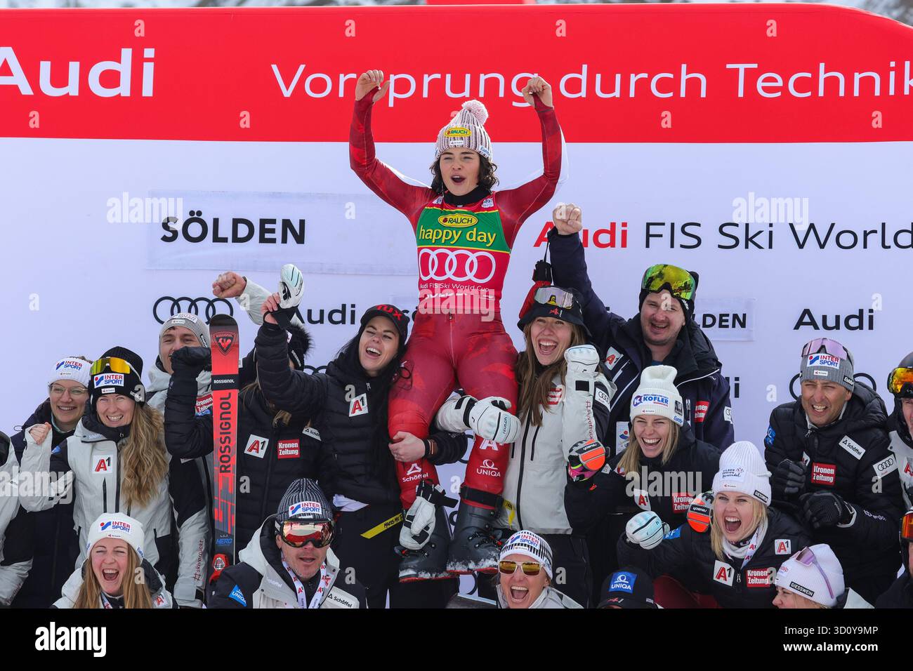 FIS Ski World Cup Opening 2025-2026 Women's Giant Slalom - Solden (AUT) First place:Julia Scheib ...