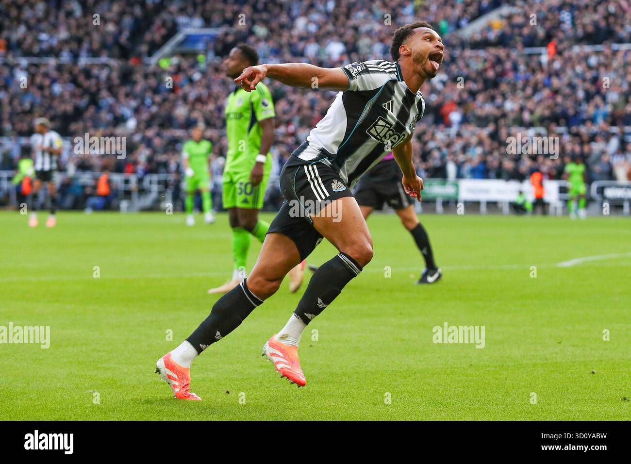 Jacob Murphy Of Newcastle United scores a GOAL 1-0 and celebrates ...