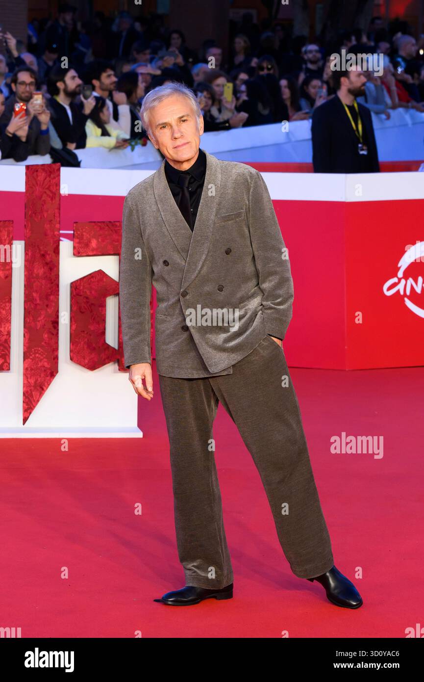 Christoph Waltz 20th Edition of Rome Film Fest Red Carpet of the movie ...