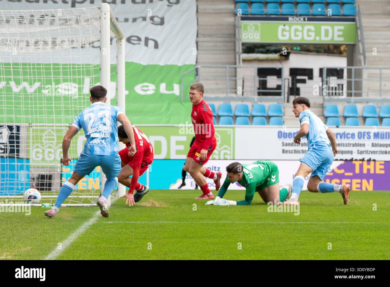 Chemnitz, Deutschland 25. Oktober 2025: Regionalliga Nordost - 2025/ ...