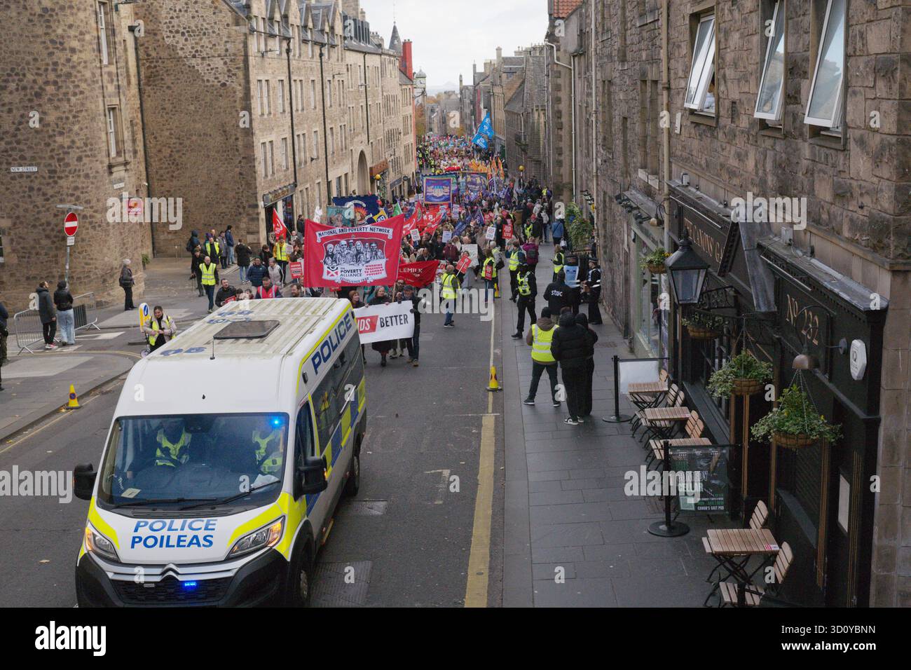 Edinburgh Scotland, UK 25 October 2025. Scotland Demands Better Anti ...