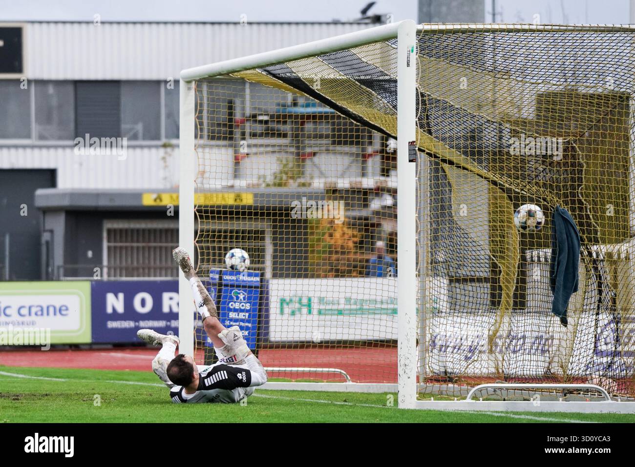 Moss 20251025. The 1st division football match between Moss FK and ...