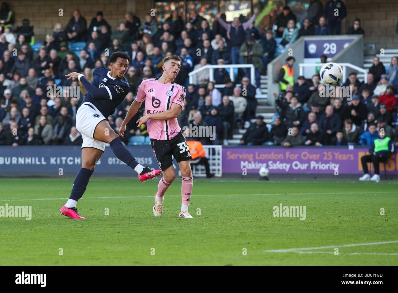 LONDON, UK - 25th Oct 2025: Femi Azeez of Millwall scores his side's ...