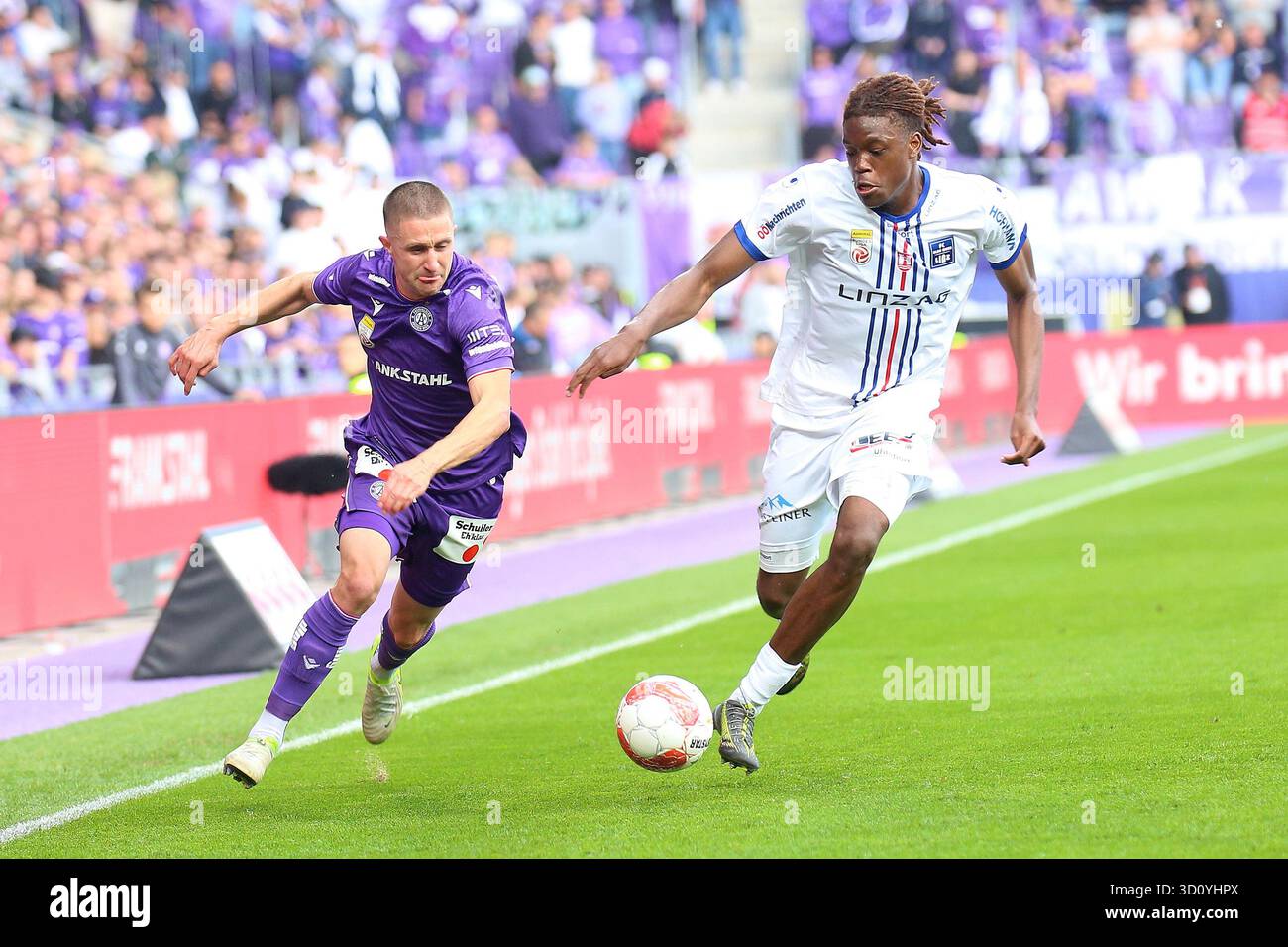 VIENNA, AUSTRIA - MAY 24: Reinhold Ranftl of Austria Wien and Elias ...