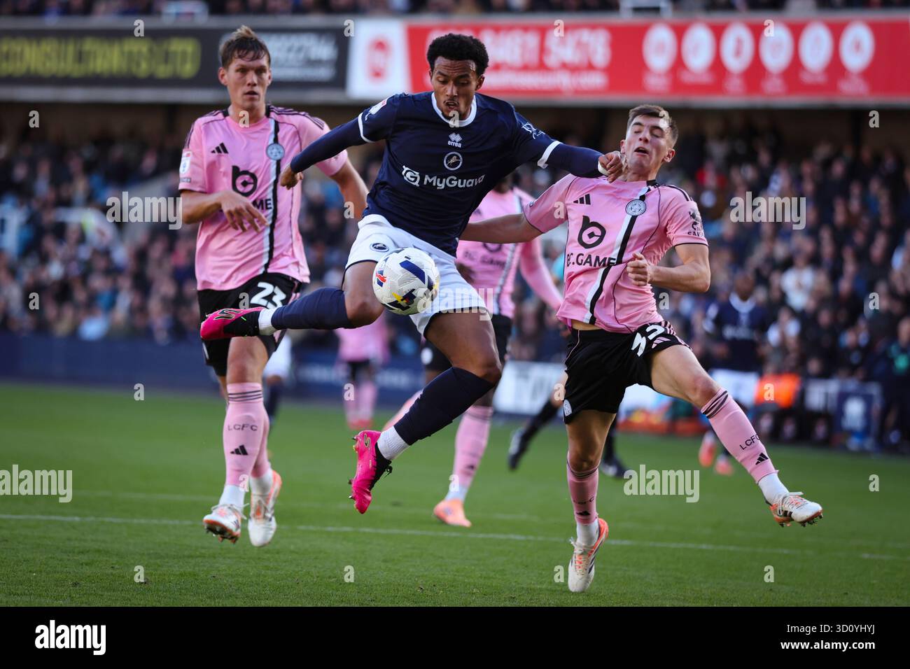 Femi Azeez of Millwall scores the first goal for his team during the ...