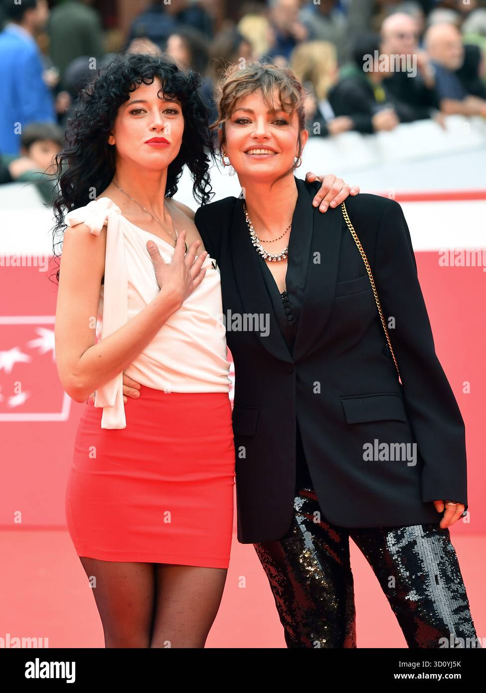 Roma Cinema Fest 2025, day 11 - awards ceremony, red carpet. Pictured: Dolores Fonzi, Camila ...