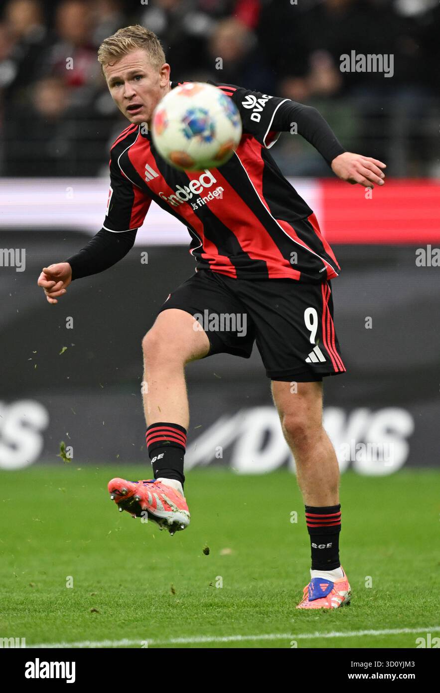 25 October 2025, Hesse, Frankfurt/Main: Soccer, Bundesliga, Eintracht ...