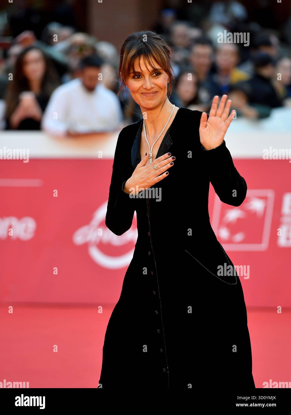 Roma Cinema Fest 2025, day 11 - awards ceremony, red carpet. Pictured: Paola Cortellesi Stock ...