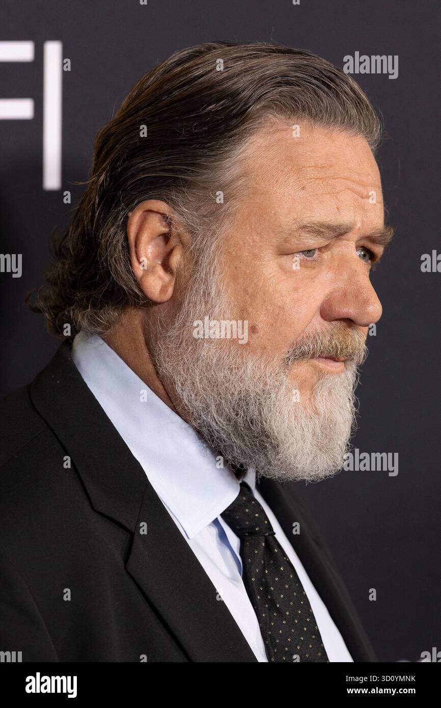 24 October 2025 - Hollywood, California - Russell Crowe. ''Nuremberg ...