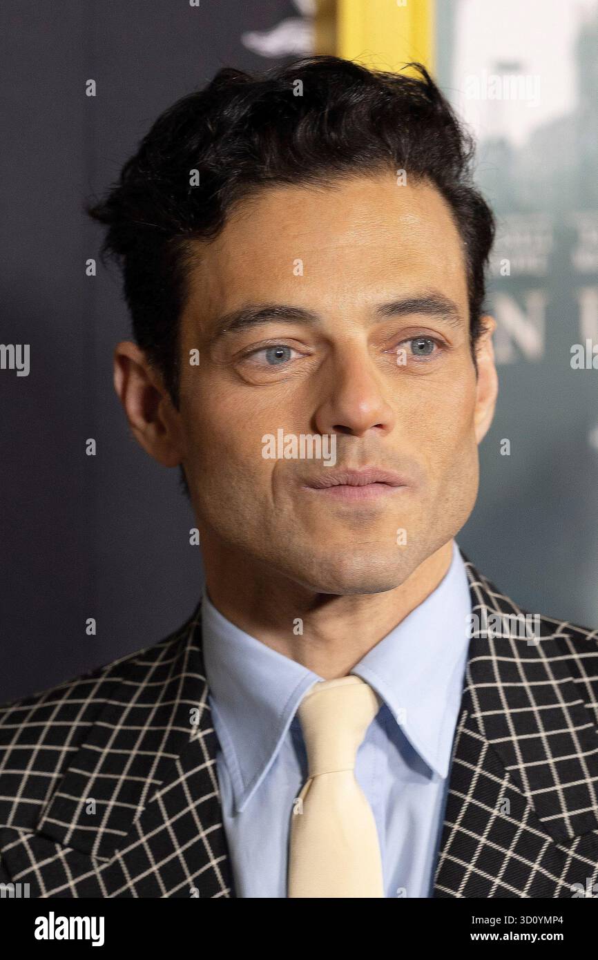 24 October 2025 - Hollywood, California - Rami Malek. ''Nuremberg ...
