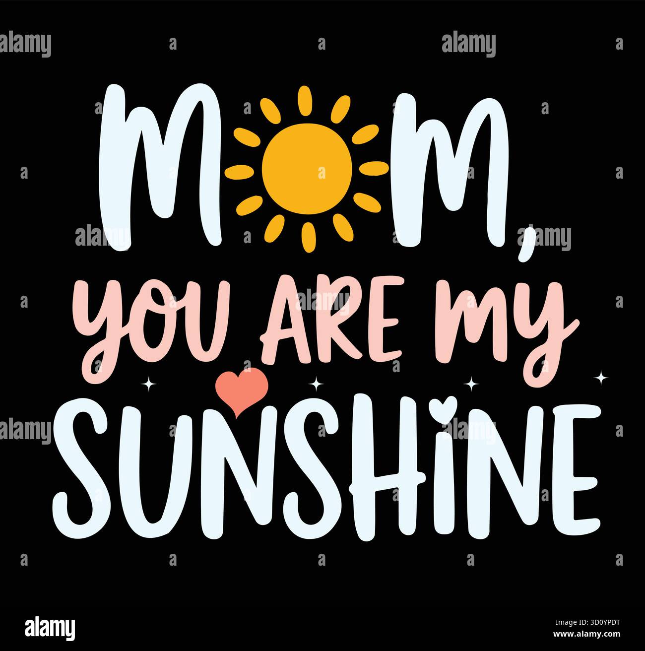 Cute family in light Stock Vector Images - Alamy