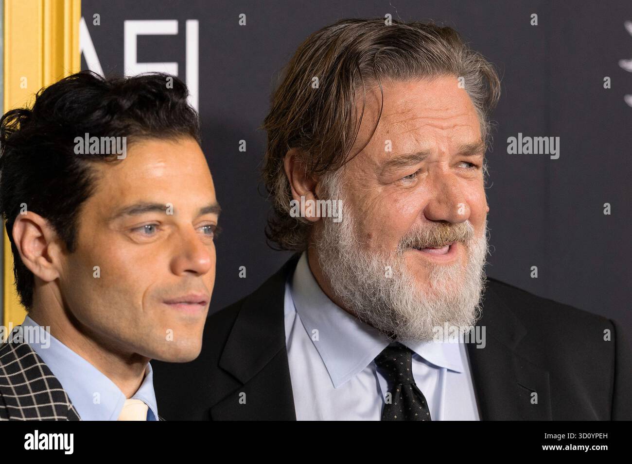 24 October 2025 - Hollywood, California - Rami Malek, Russell Crowe ...