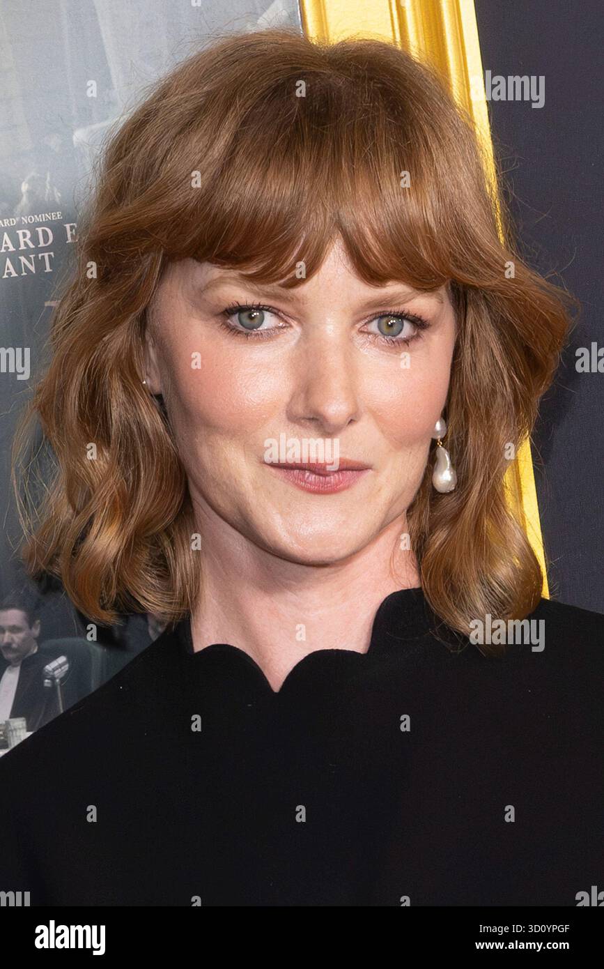 24 October 2025 - Hollywood, California - Wrenn Schmidt. ''Nuremberg ...