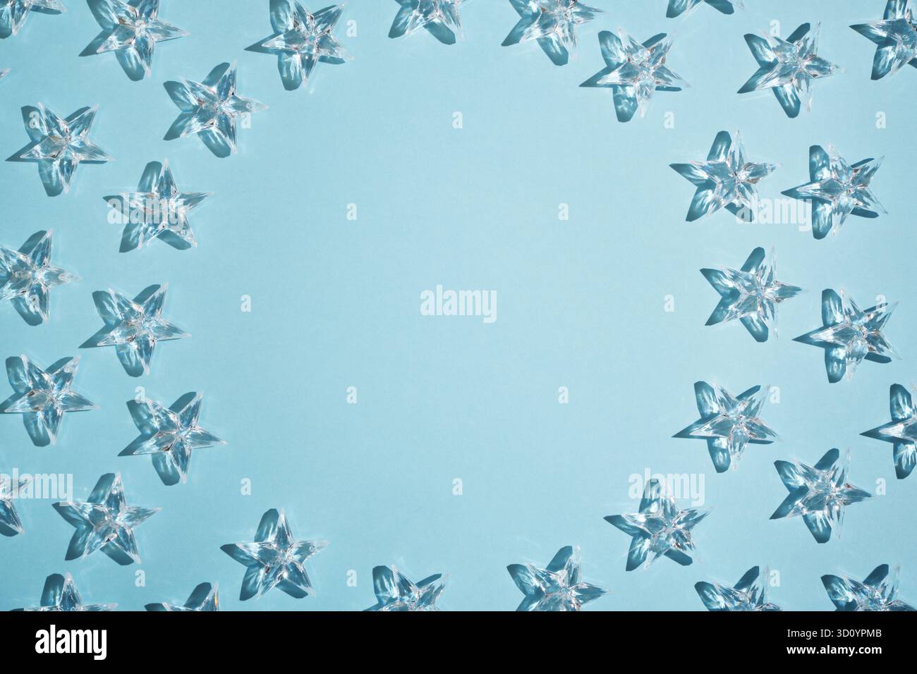 Transparent crystal stars on hi-res stock photography and images - Alamy