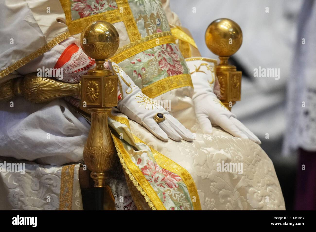 Cardinal Raymond Leo Burke celebrates an old Latin Mass for pilgrims in ...