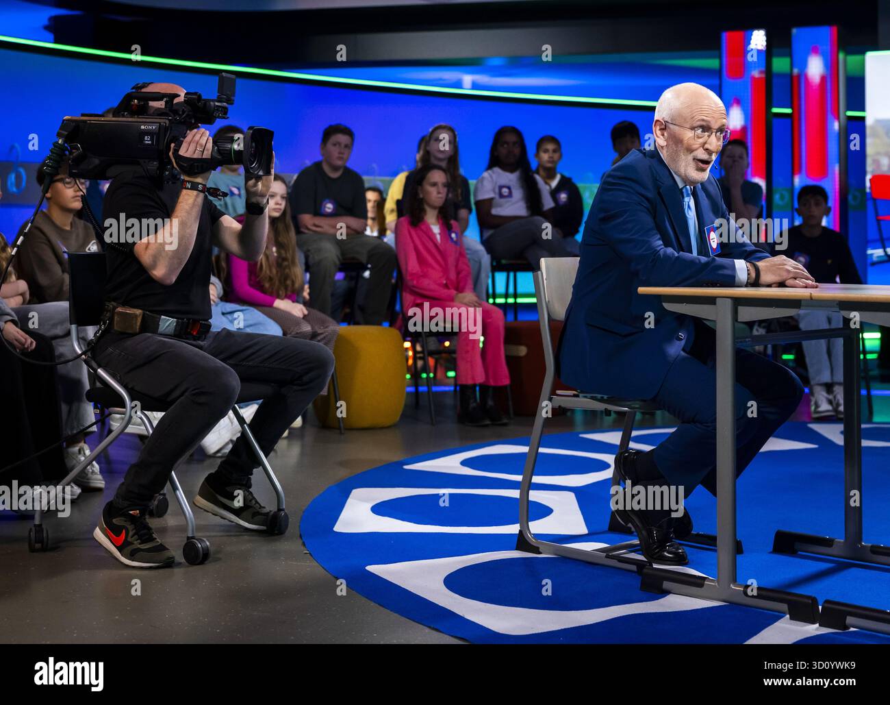 HILVERSUM – Frans Timmermans (GroenLinks-PvdA) spoke during the NOS ...
