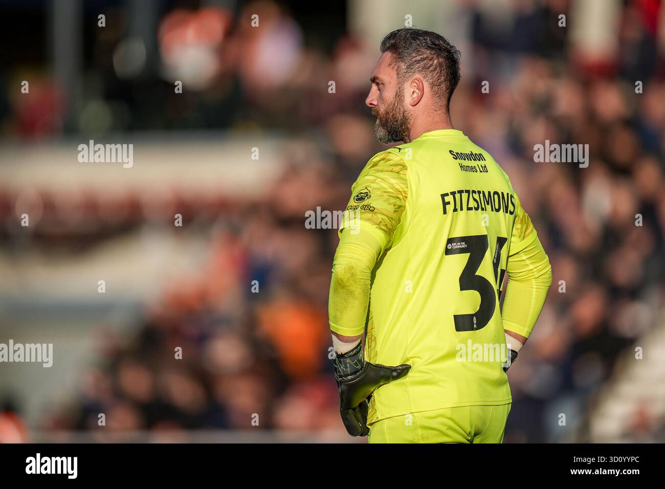 Goalkeeper Ross Fitzsimons (34) of Northampton Town during the Sky Bet ...