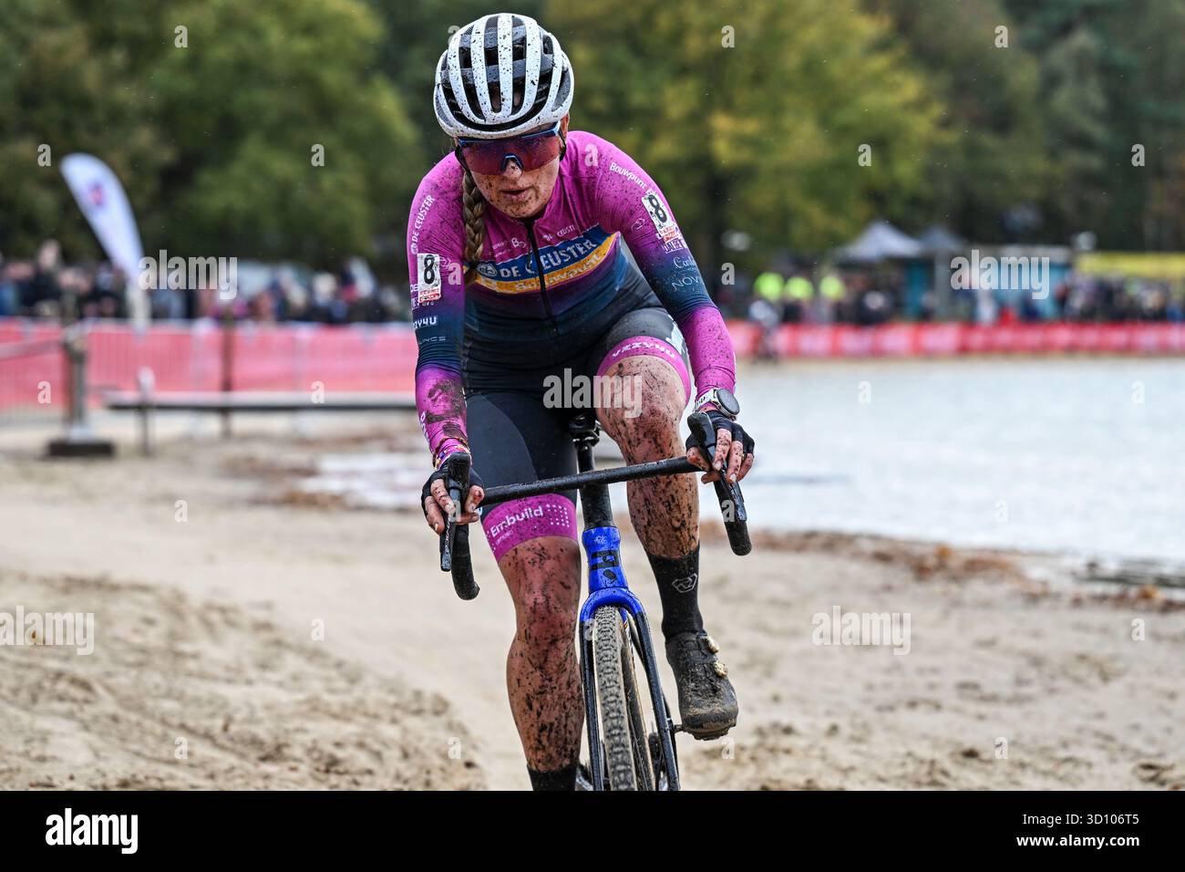 Dutch Denise Betsema pictured in action during the elite women's race ...