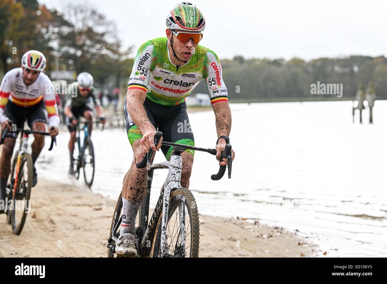 Belgian Laurens Sweeck pictured in action during the elite men's race ...