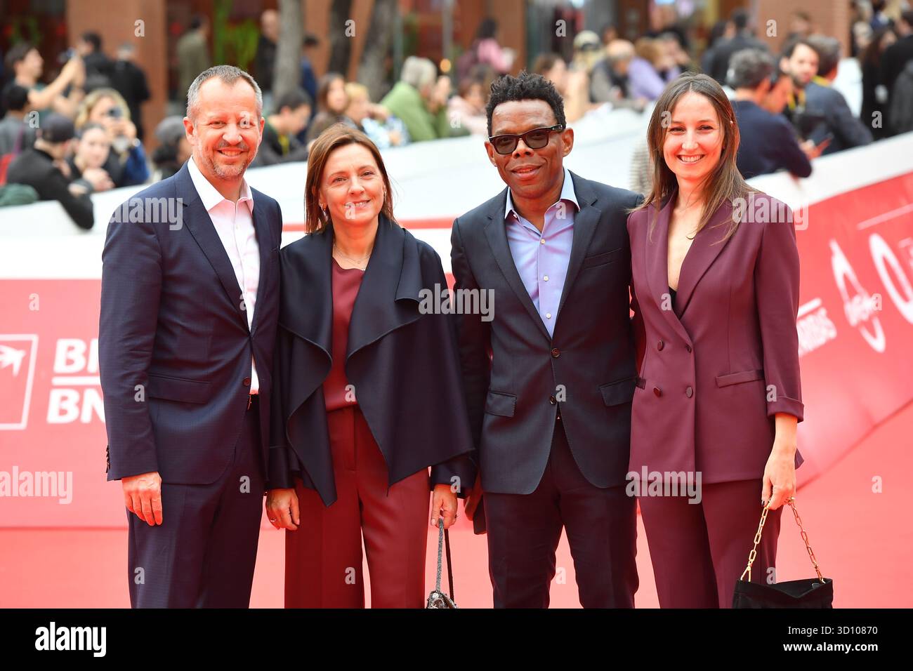 Roma Cinema Fest 2025, day 11 - awards ceremony, red carpet. Pictured: guests Stock Photo - Alamy